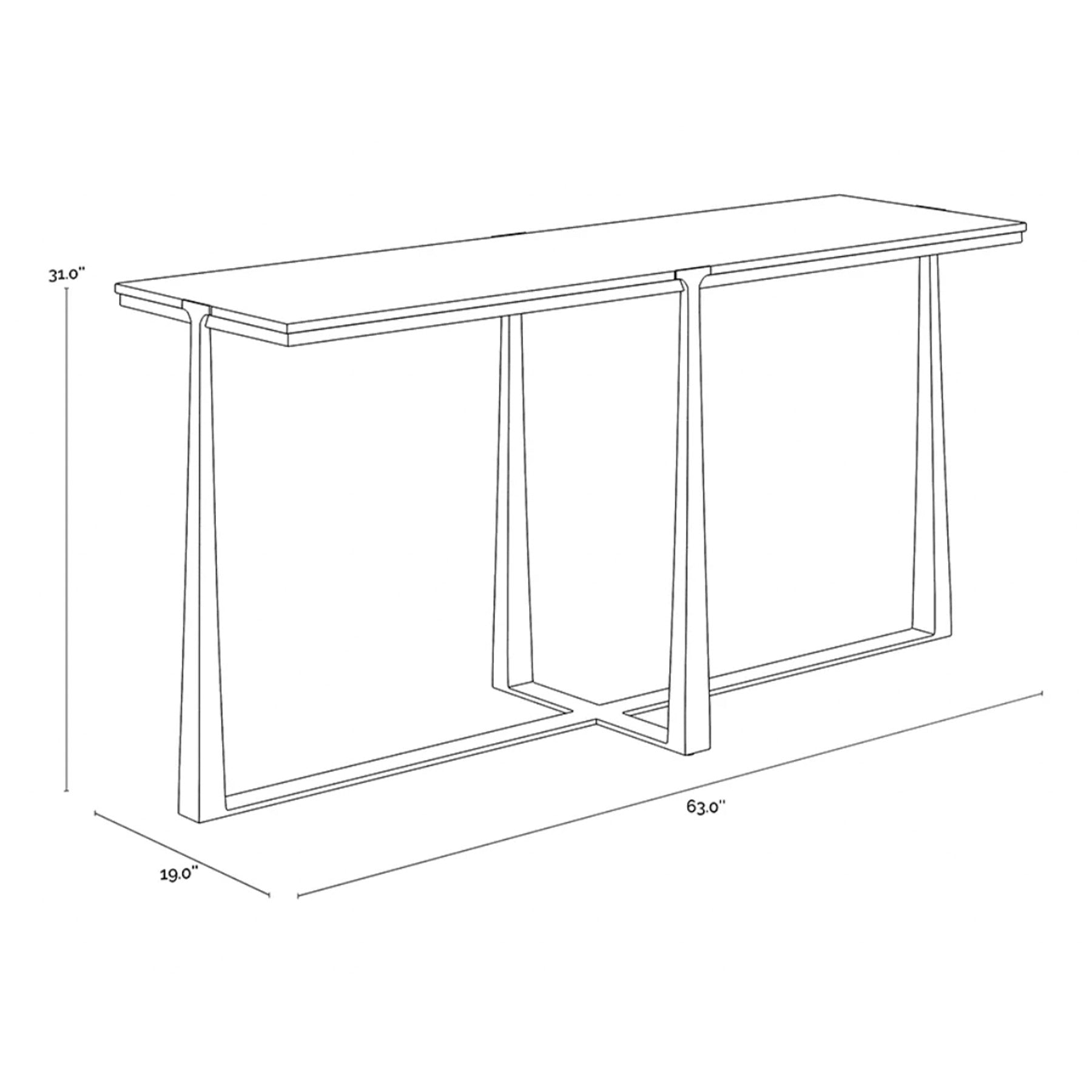 Cowell Console Table – Arcade Home