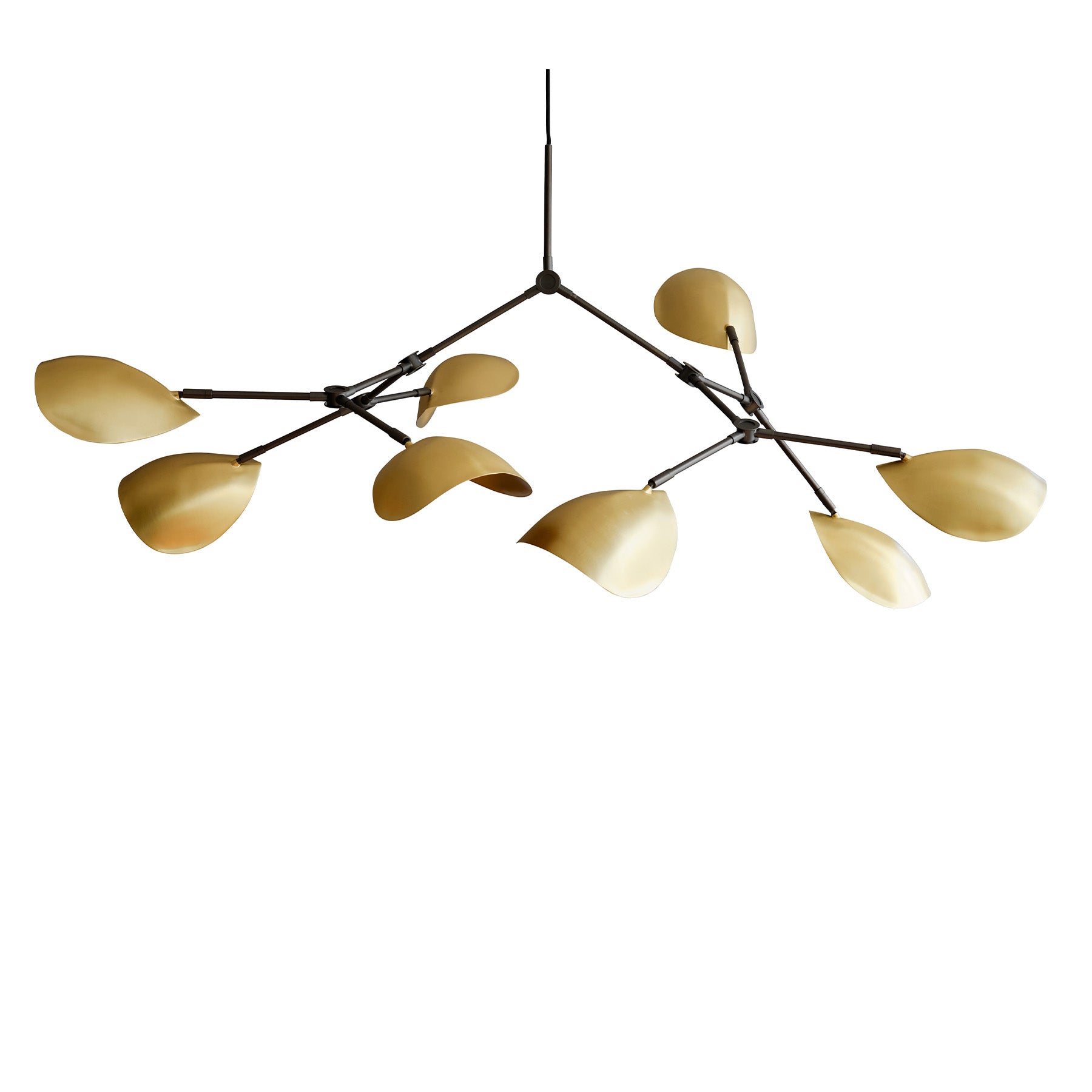 Stingray Chandelier - Brass – Arcade Home